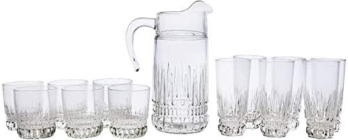 Luminarc DH9704 13 Pieces Glass Imperator Water Set, Clear price in UAE ...