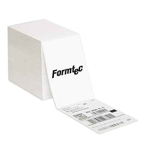 FORMTEC 4x6 Direct Thermal Shipping Label - Compatible for Rollo - 500 ...