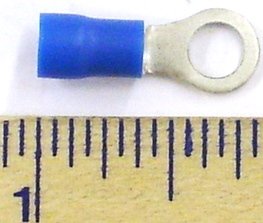 Amazon.com: RIN-7I 14-16 AWG #10 Stud Right Angle Ring Crimp Connector ...