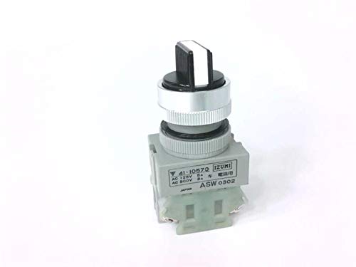 110-600VDC 3POS 22MM IDEC ASW320 SELECTOR Switch 120-600VAC ...