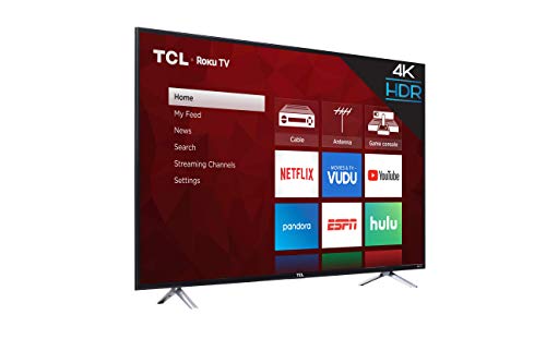 TCL 55S405 55-Inch 4K Ultra HD Roku Smart LED TV (2017 Model) on ...