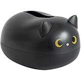 Amazon.com: Cartoon Cat Tissue Box, Plastic Cartoon Facial Tissue Box ...