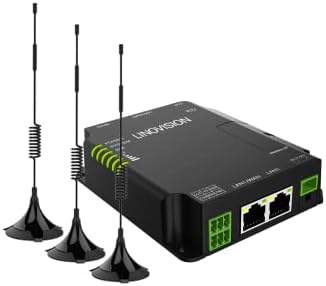 LINOVISION Industrial Unlocked 4G LTE Router, Support WiFi, Dual SIM ...
