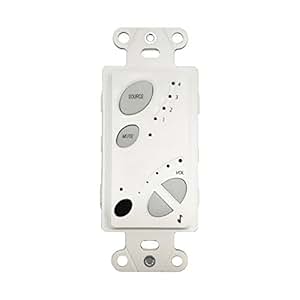 Legrand - On-Q AU7394WH lyriQ Amplified Audio System Keypad, White ...