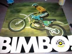Amazon.com: BULTACO ORIGINAL FACTORY POSTER"BIMBO" JIM POMEROY ...
