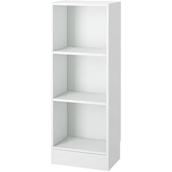 Amazon.com: Tvilum Fairfax Short Wide Bookcase, White: Kitchen & Dining
