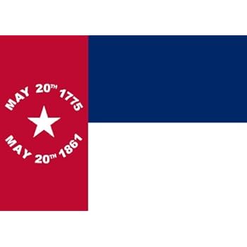 Amazon.com : North Carolina Republic flag - - 3x5 foot - 1861 NC flag ...
