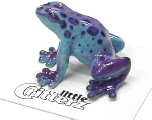 Amazon.com: Little Critters Sapphire Blue Dart Frog : Toys & Games