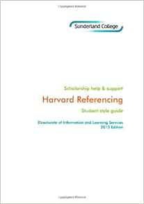 Harvard Referencing: Student Style Guide: Scholarship help and support ...