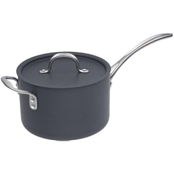 Amazon.com: Calphalon Commercial Hard-Anodized 4-1/2-Quart Saucepan ...