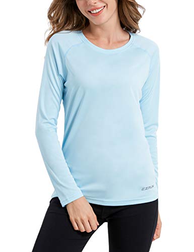Women's UPF 50+ UV Sun Protection Hoodie Shirt Dry Fit SPF Long Sleeve Sun Shirt Outdoor ...