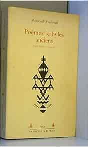 Poèmes kabyles anciens (Collection Voix) (French Edition ...