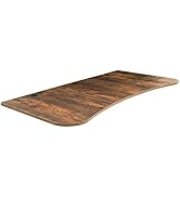 Amazon.com: VIVO Black 60 x 24 inch Universal Solid One-Piece Table Top ...