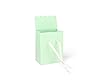 Amazon.com: Mint Green Favor Boxes with Ivory Grosgrain Ribbon//set of ...
