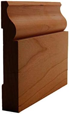 Amazon.com: Cherry Baseboard Moulding 11/16" x 4" x 95" EWBB11: Home ...