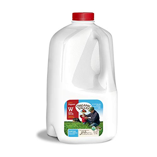 Organic Valley, Organic Whole Milk, Pasteurized Gallon, 128 ounces in ...