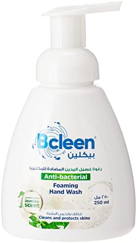 Bcleen Antibacterial Hand Wash Liquid With Foaming Pump, Jasmine, 250 ...