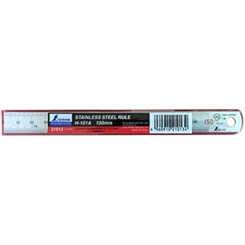 Shinwa H101-C 300 mm Rigid"Zero Glare" Metric Machinist Ruler/Rule ...