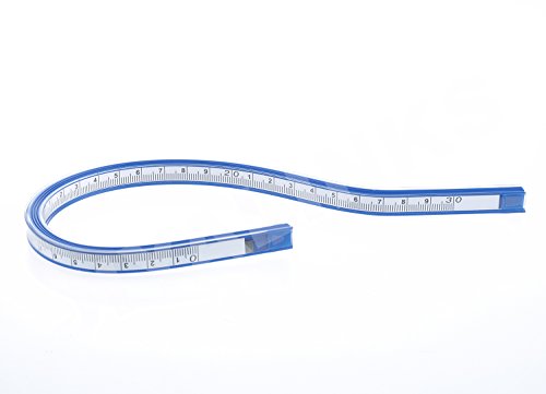 Buy Flexible Curve Drafting Drawing Quilters Bendy Rubber French Curve ...