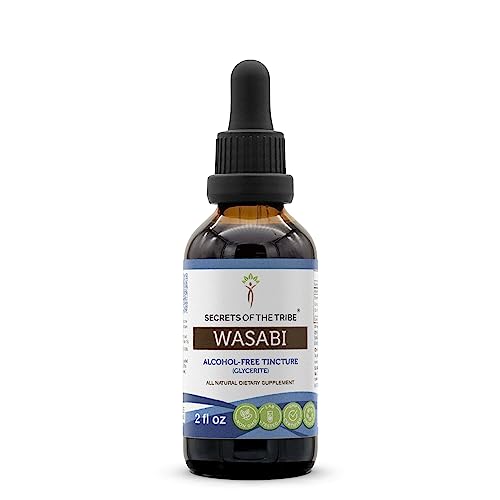 Mua Secrets of the Tribe Wasabi Tincture Alcohol-Free Extract, High-Potency Herbal Drops ...