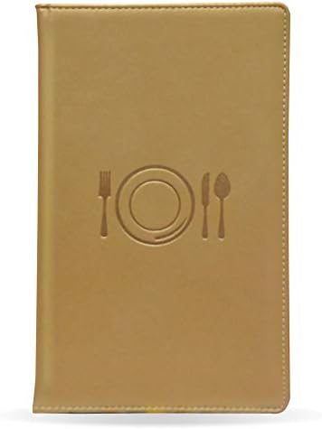 Executive Bill Folders Golden Color, Italian PU Covers with Round ...