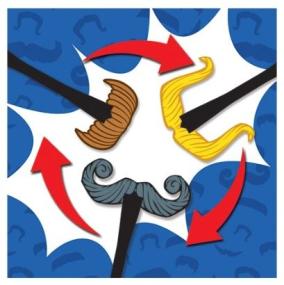 Spin Master Moustache Smash Game: Amazon.co.uk: Toys & Games