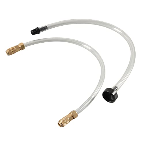 Bleed Kit & Oil Filler Hose Bridge Tube Kit，Leak Free Brass Helm ...