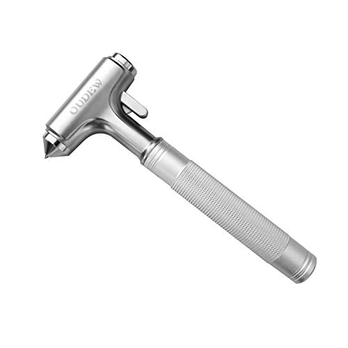 OUDEW Glass Breaker, Window Hammer, Metal Car Safety Hammer,with Hard ...