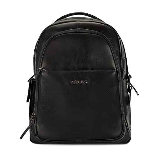 Guatemala Digital - VELEZ Leather Backpack for Men - 15 Inch Laptop Bag ...