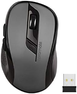 Promate Wireless Mouse, 2.4Ghz Portable Optical Wireless Mouse with USB ...