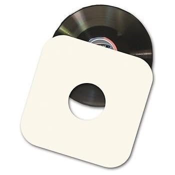 Amazon.com : 100 12" LP/Album White Paper Vinyl Record Sleeves ...
