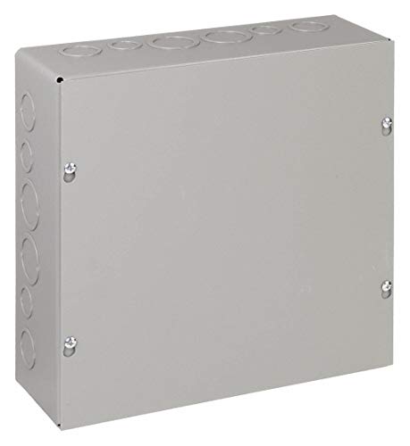 Junc Box Encl, Mtlc, 12In.Hx 12In.Wx4In.D: Electrical Boxes: Amazon.com ...