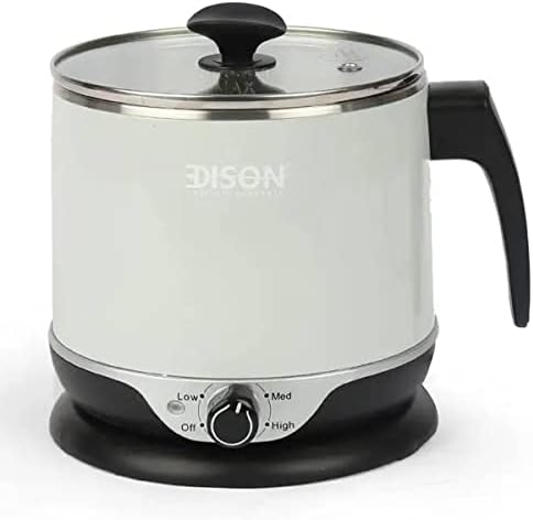 سعر Edison Electric Cooker White 1.8L 1000W فى السعودية | بواسطة امازون ...