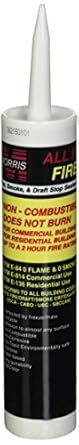 Morris 67090 Red Fire Stop Caulk, 10.3 fl. oz. Tube: Switch And Outlet ...