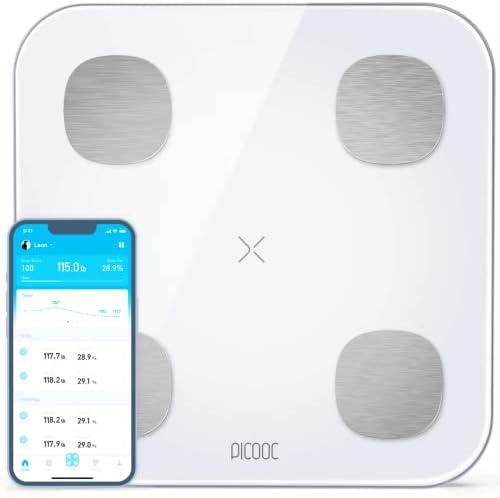 Scale for Body Weight - Bluetooth Smart Digital Body Fat Scale W/ 24 ...
