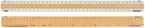Amazon.com : Acme United School Ruler Wood 12 In Single : Office And ...