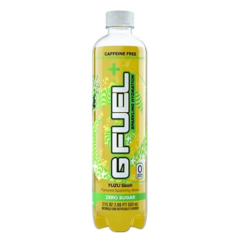 G Fuel Sparkling Hydration - Yuzu Flavor Inspired by Pewdiepie - 12 ...