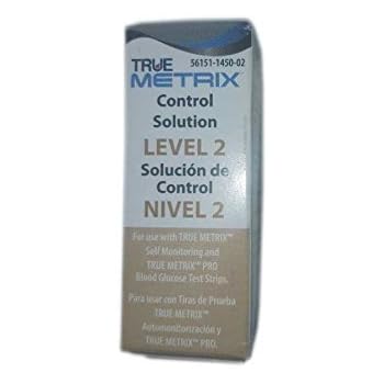 Amazon.com: Control Solution Level 1 for TRUE Metrix Meter (1 Each ...