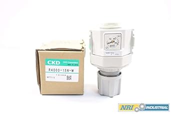 CKD R4000-15N-W Pneumatic Regulator 7-120PSI 150PSI 1/2 in NPT D572068 ...