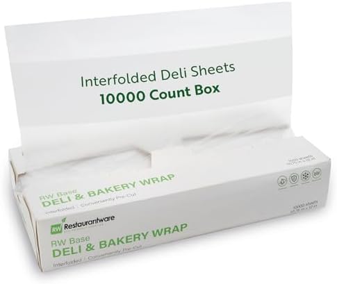 Restaurantware-RW Base 10.75 x 12 Inch Plastic Deli Sheets, 10000 ...