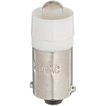 Eiko - LED-24-BA9S-W - Miniature Bayonet Base LED Light Bulb, White ...