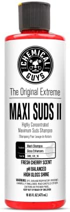 Chemical Guys CWS_101_16 Maxi-Suds II Foaming Car Wash Soap (Works with ...