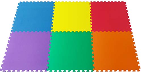 Mua EWONDERWORLD 6 Piece Interlocking Foam Play Mat Extra Large Thick ...