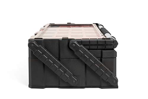 Keter - 236758 22 Inch Resin Cantilever Tool Box with 27 Removable ...