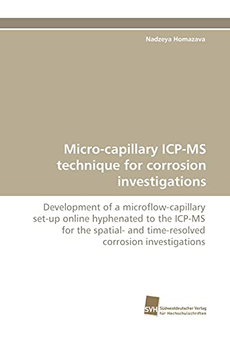 Micro-capillary ICP-MS technique for corrosion investigations ...