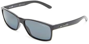 Amazon.com: Arnette Men's AN4185 Slickster Rectangular Sunglasses ...