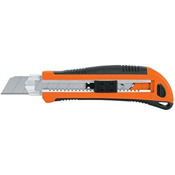 Truper CUT-6X, Cutter profesional con alma metálica y grip, 18 mm: Amazon.com.mx: Oficina y ...