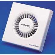 Micromark MM30090 4" Low Voltage Extractor Fan with Timer in White ...