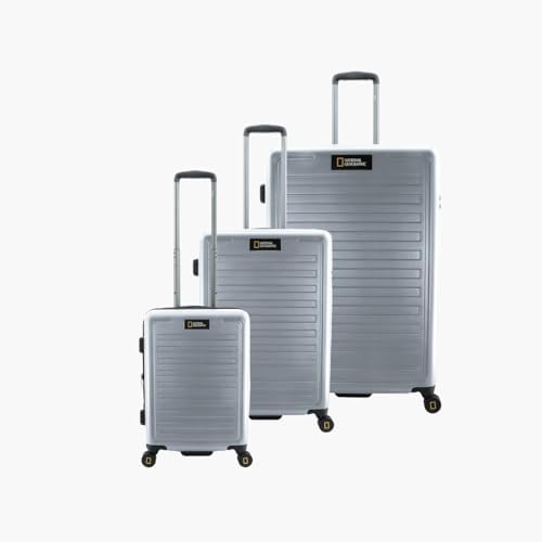 NATIONAL GEOGRAPHIC Cruise 100% PC Hardshell Suitcase Set, Durable ...