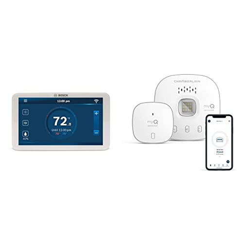 Bosch BCC100 Connected Control Smart Phone Wi-Fi Thermostat - Touch ...